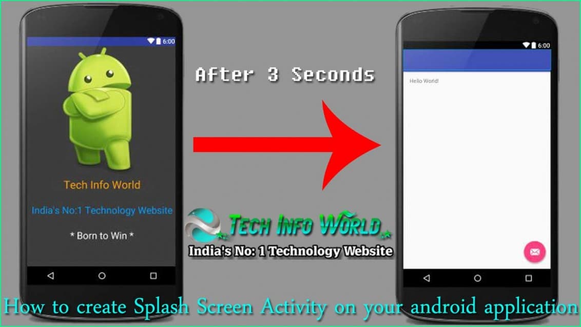 Create Splash Screen Activity On Your Android App Create Splash Screen Activity On Your Android App